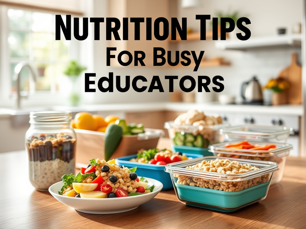 Nutrition Tips for Busy Educators – HEALTHYOU Blog